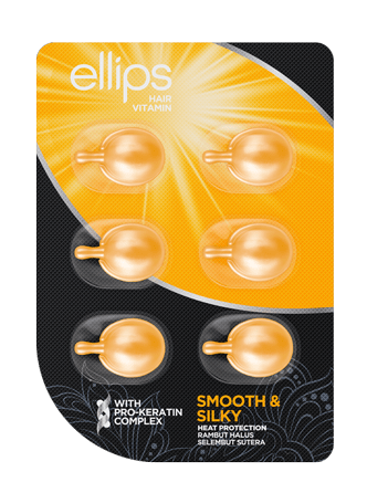 Ампули за коса Ellips SMOOTH & SILKY/Гладка и копринена коса 6бр ...