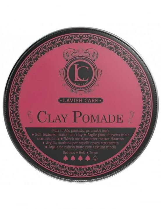 LAVISH CLAY POMADE - ПОМАДА С ЛЕКА ТЕКСТУРА ЗА СИЛНА ФИКСАЦИЯ 100G ...